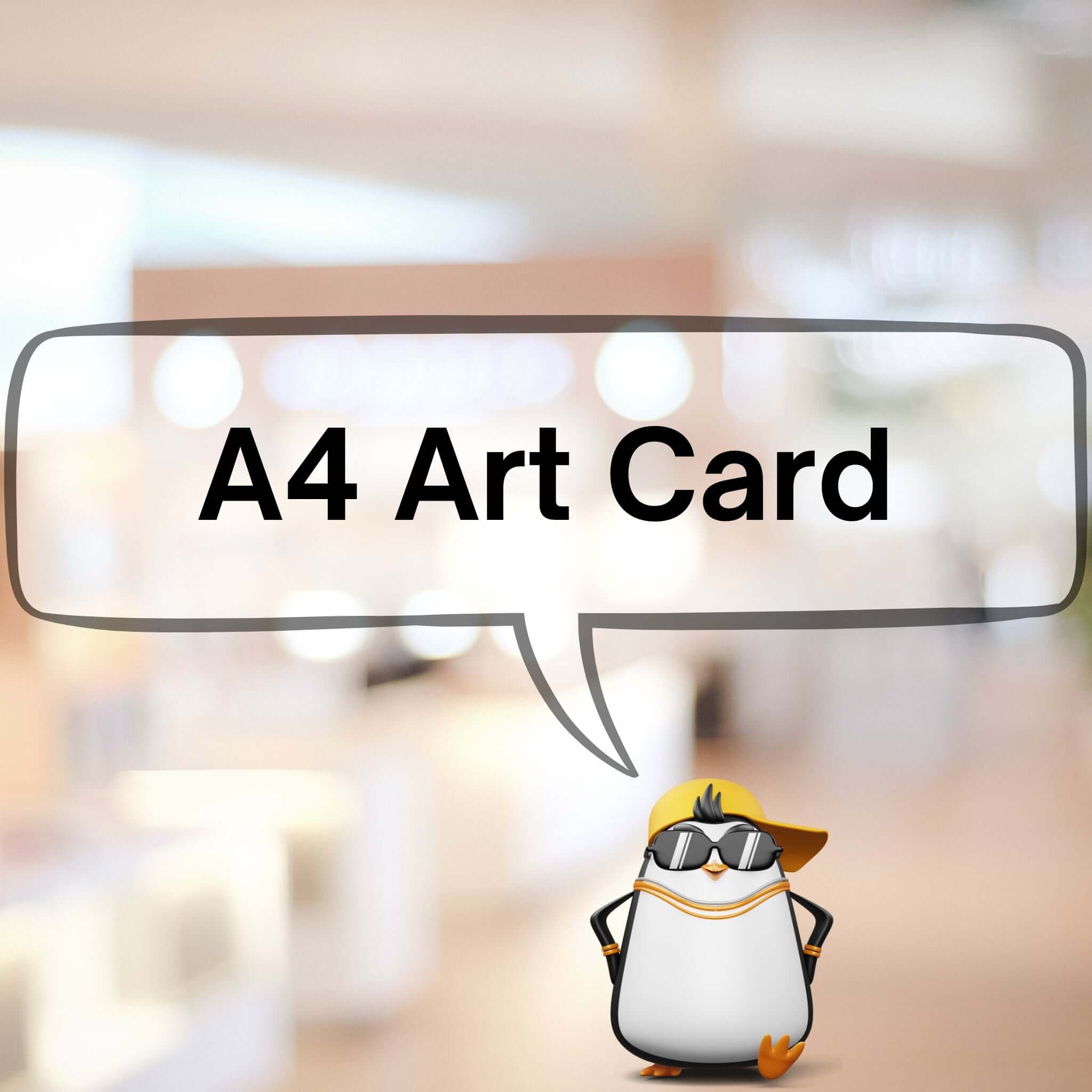 Print A4 Size Art Card | 210mm by 297mm | Ho Seh Boh