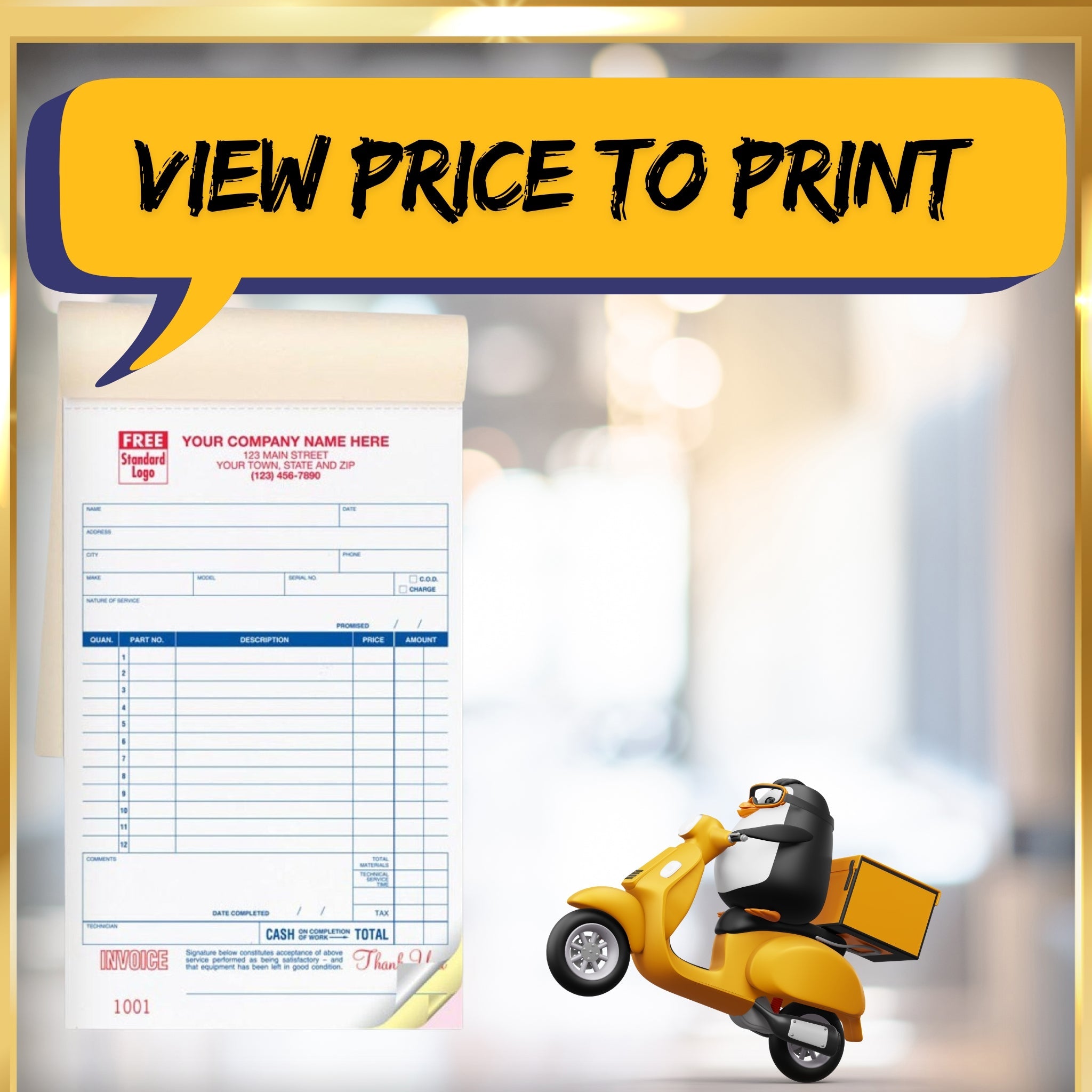 NCR Bill Books | Invoice Printing | 2-5 ply – Ho Seh Boh